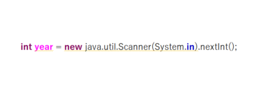 int 変数名 = new java.util.Scanner(System.in).nextInt()の意味と使い方│文系エンジニア